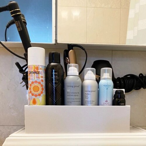 17 Hair Product Organizing Ideas to Make Getting Ready Easy - Craftsy Hacks