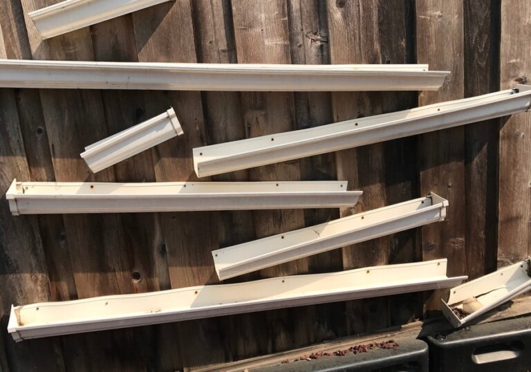 17 Creative Ways to Use Rain Gutters for Storage - Craftsy Hacks