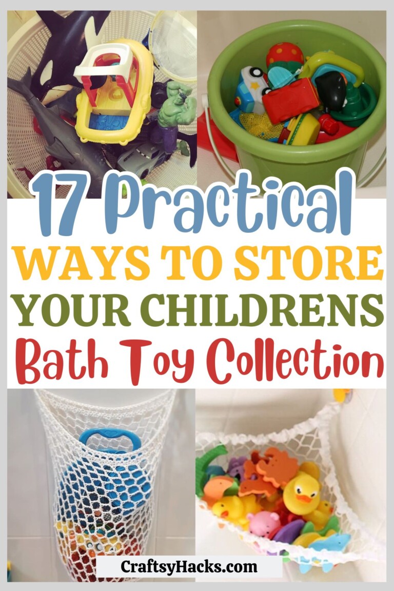 17 Clever Ways to Store Bath Toys - Craftsy Hacks