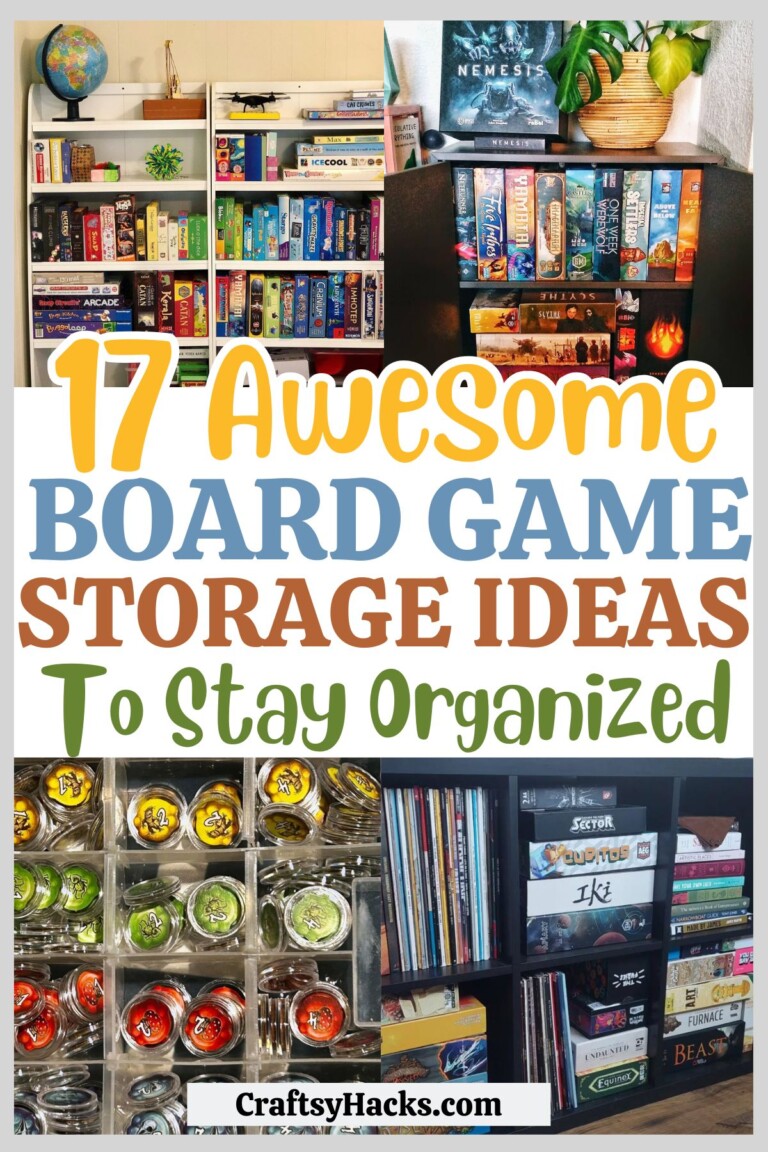 17 Smart Board Game Storage Hacks - Craftsy Hacks