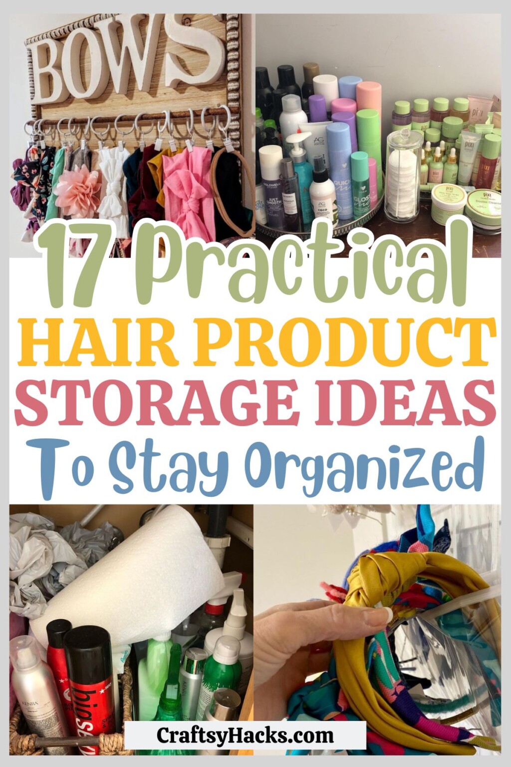 17 Hair Product Organizing Ideas to Make Getting Ready Easy - Craftsy Hacks