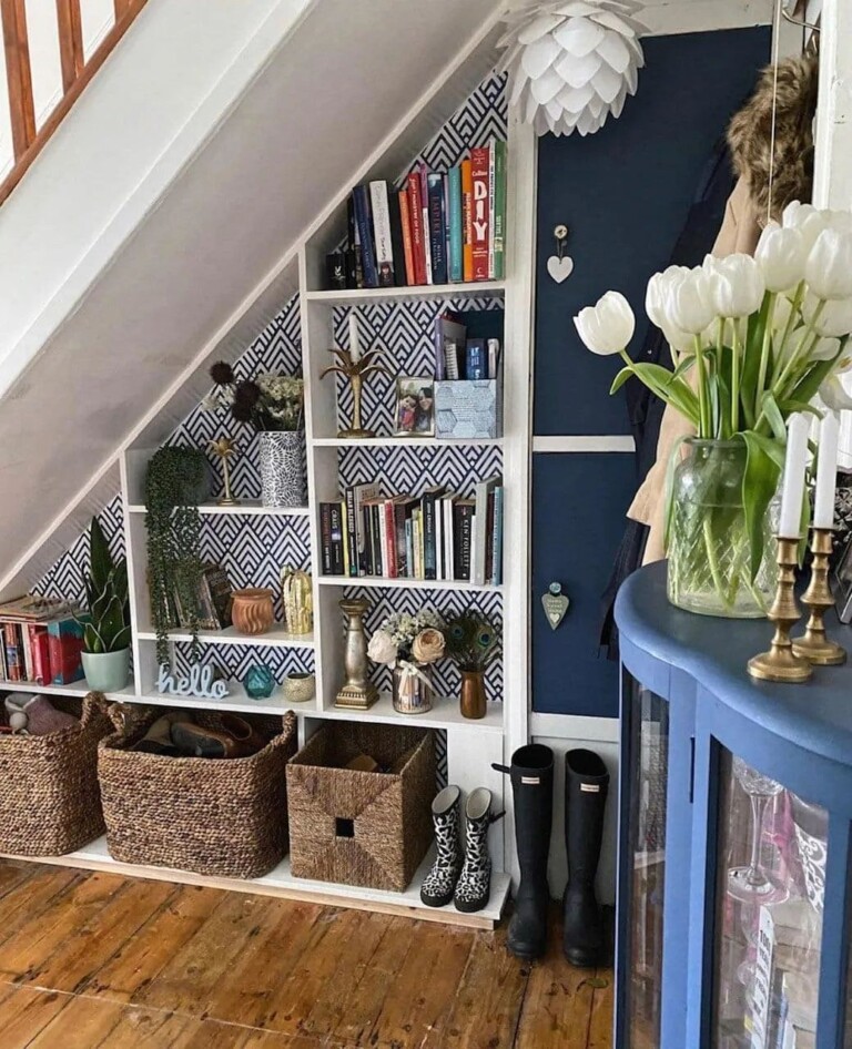 23 Under-Stairs Storage Ideas to Use Every Inch of Space - Craftsy Hacks