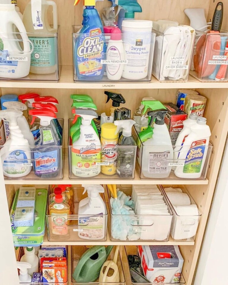 21 Clever Ways to Organize Cleaning Supplies - Craftsy Hacks