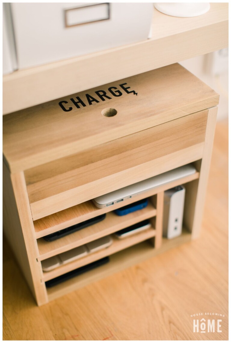 17 Easy Organized Charging Station Ideas - Craftsy Hacks