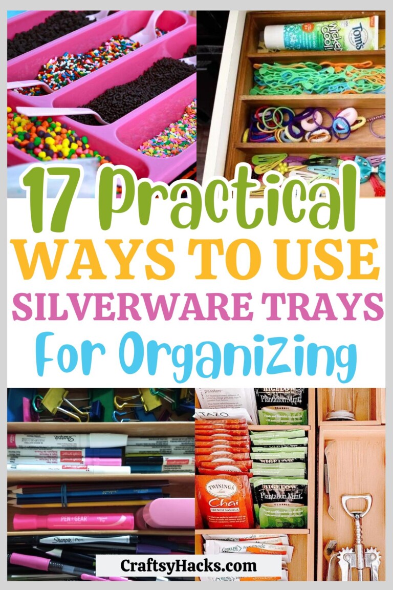 17 Ways to Organize Using Silverware Trays - Craftsy Hacks