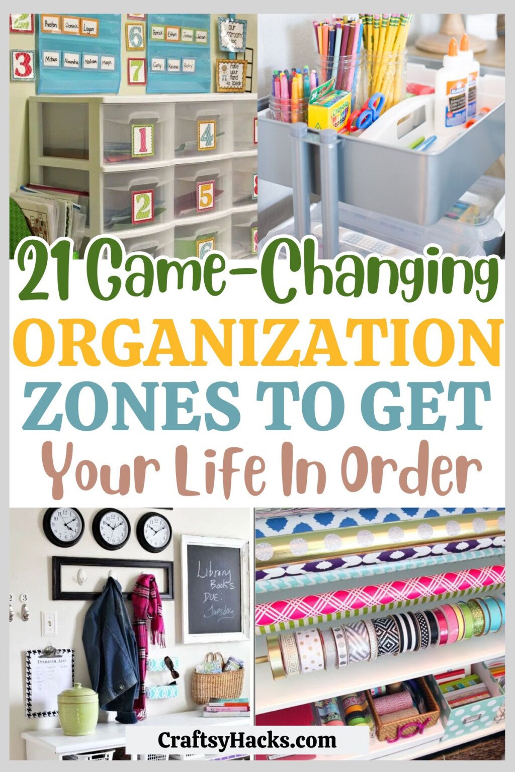 21 Organizing Stations That Will Get Your Life in Order - Craftsy Hacks