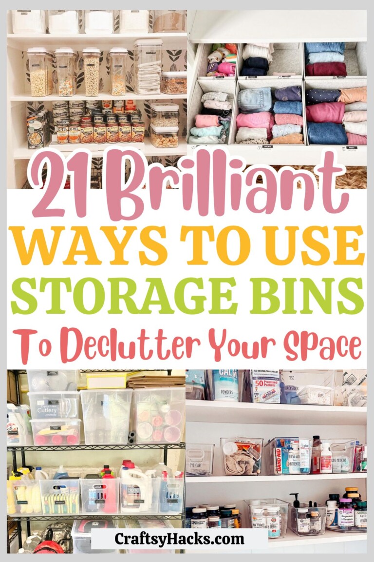 From Clutter to Control: 21 Fresh Ways to Use Storage Bins - Craftsy Hacks