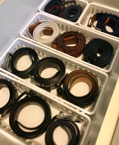 17 Very Clever Belt Storage Ideas - Craftsy Hacks