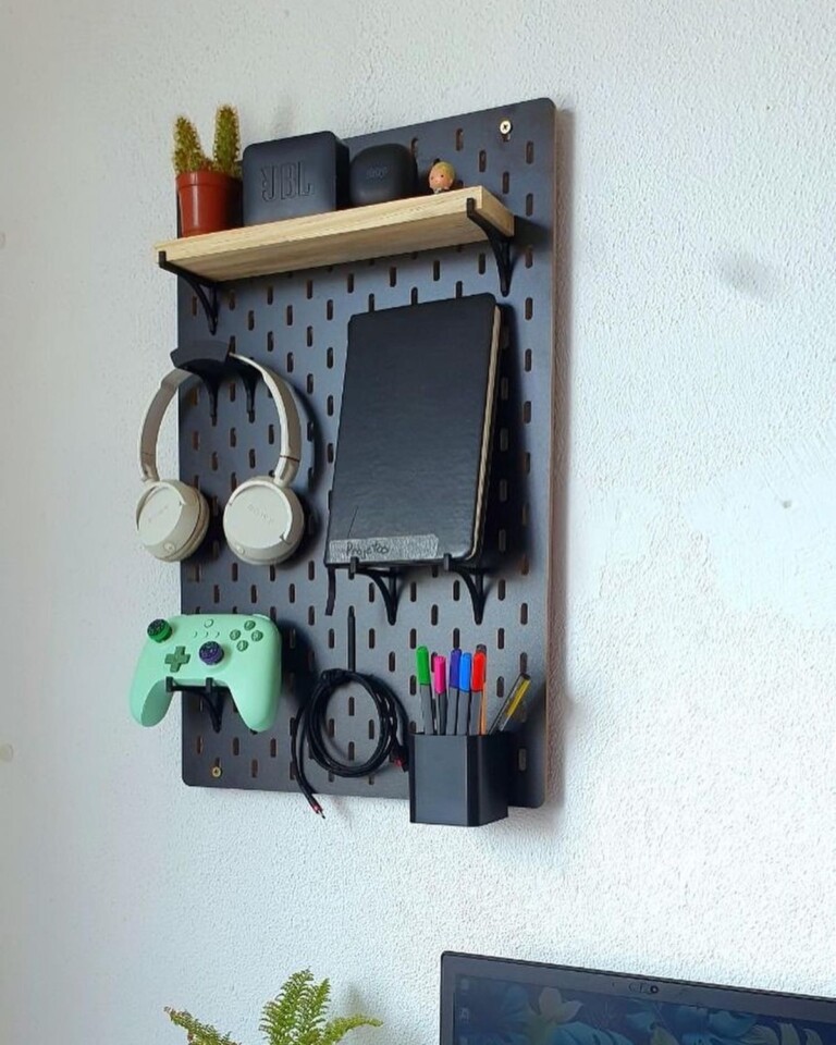 21 Creative Ways to Organize with Pegboards - Craftsy Hacks