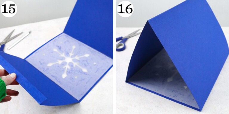 DIY Snowflake Lanterns - Craftsy Hacks