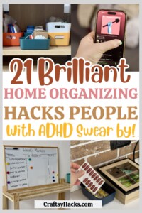 21 ADHD-friendly Home Organization Hacks That Work - Craftsy Hacks