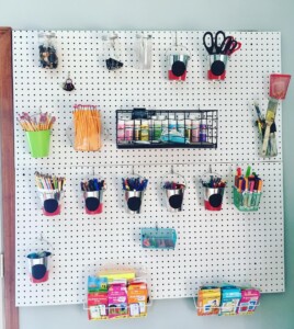 21 Creative Ways to Organize with Pegboards - Craftsy Hacks