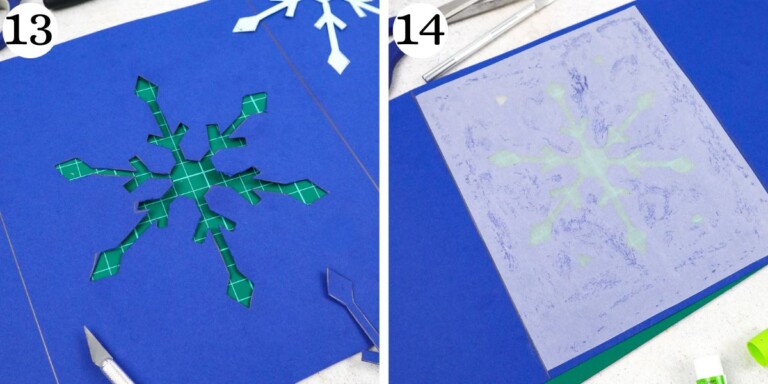 DIY Snowflake Lanterns - Craftsy Hacks
