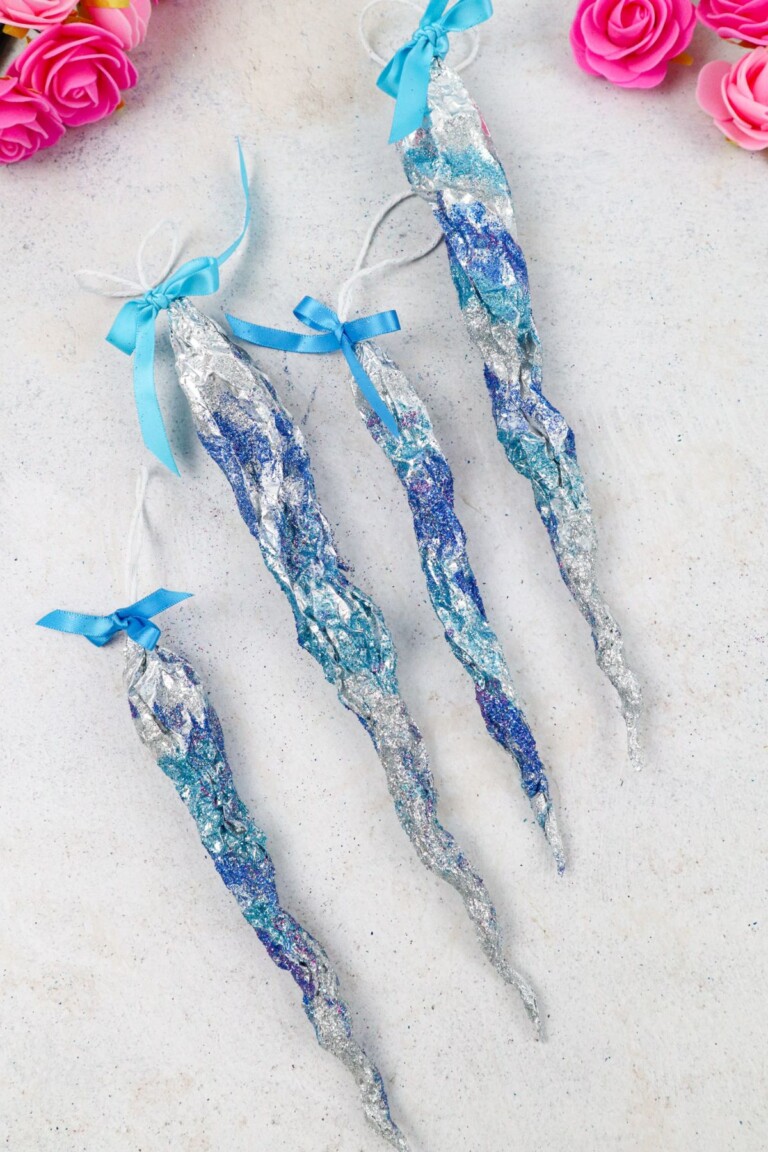 DIY Sparkling Icicle - Craftsy Hacks