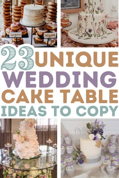 23 Gorgeous Wedding Cake Table Ideas - Craftsy Hacks