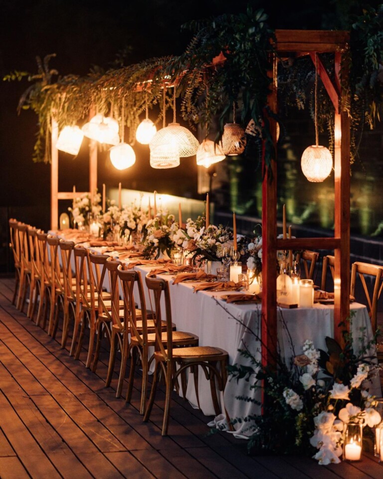 27 Stunning Long Table Wedding Ideas - Craftsy Hacks