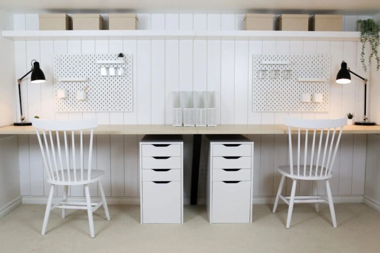 23 IKEA Desk Hacks You Need to Upgrade Your Office - Craftsy Hacks