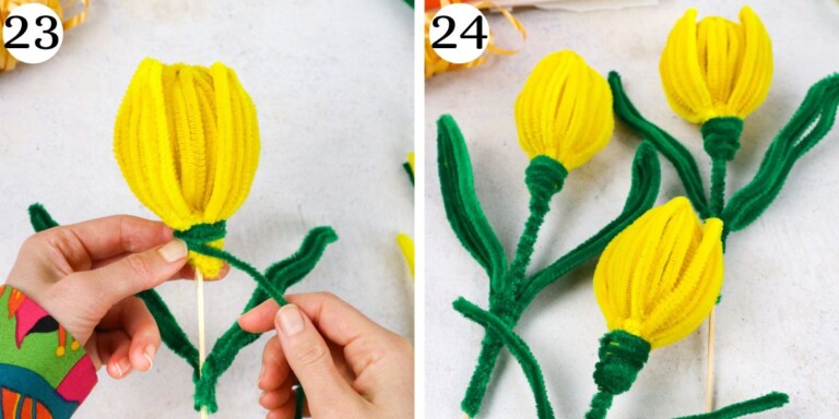 DIY Tulip Bouquet - Craftsy Hacks
