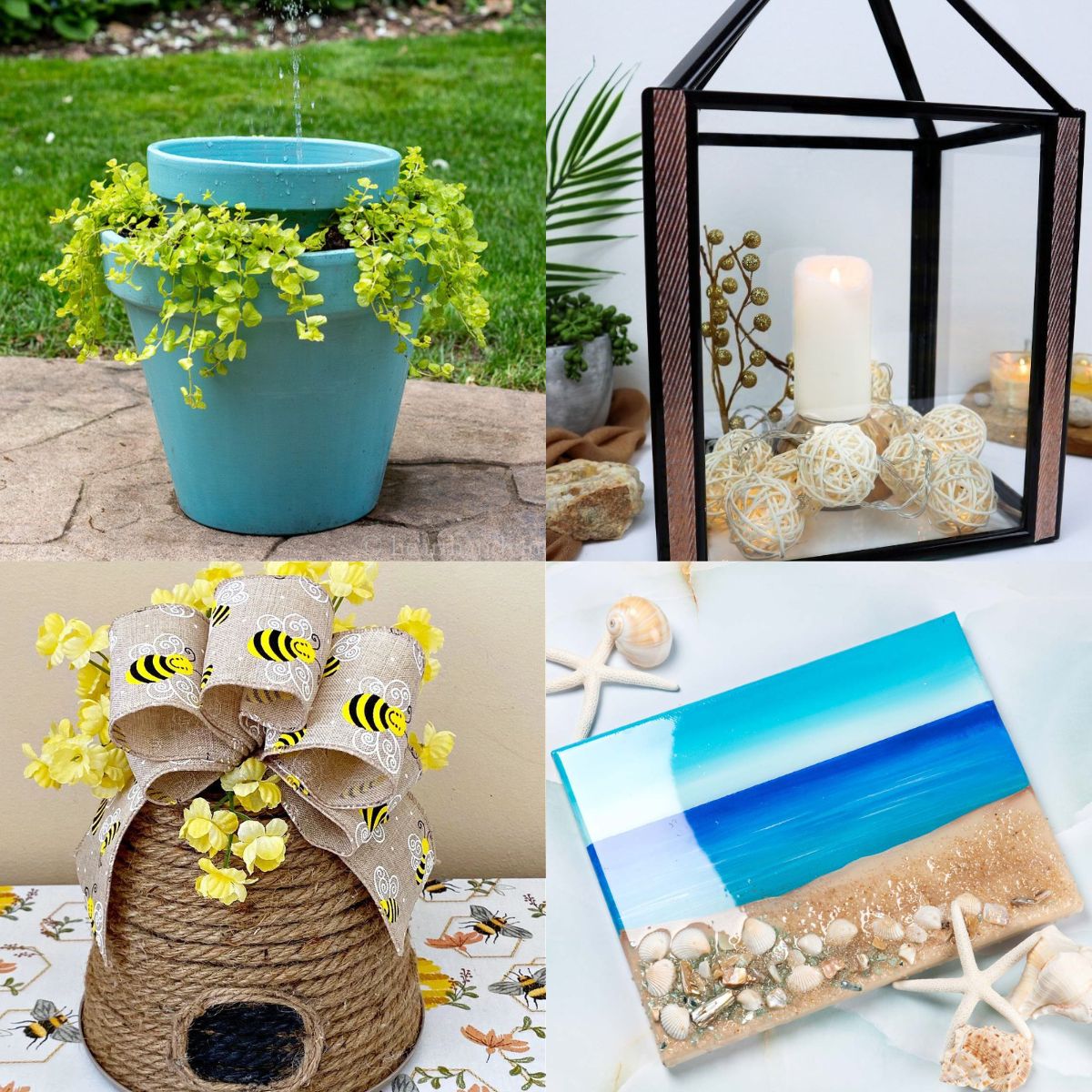 21 Chic Summer Crafts to Decorate the Home - Craftsy Hacks