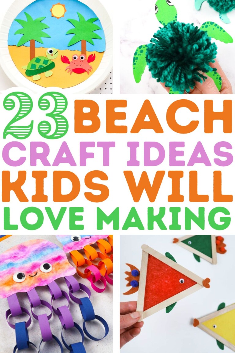 23 Fun Beach Crafts for Kids - Craftsy Hacks