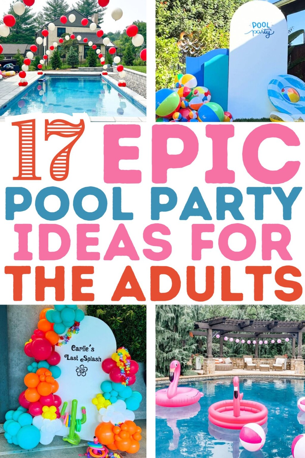 17 Fun Pool Party Themes for Adults - Craftsy Hacks