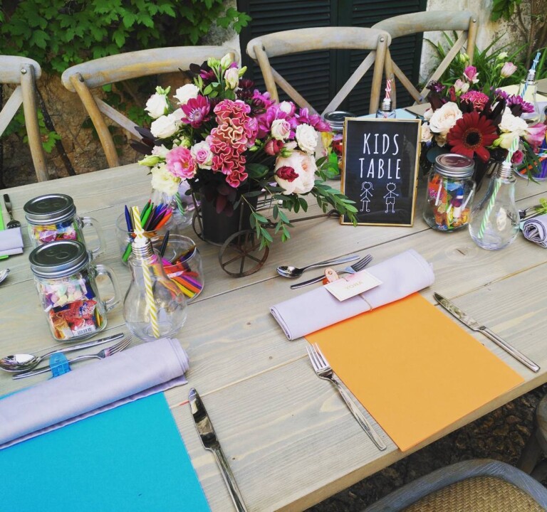 17 Cute Kids Table Wedding Ideas for the Little Ones - Craftsy Hacks