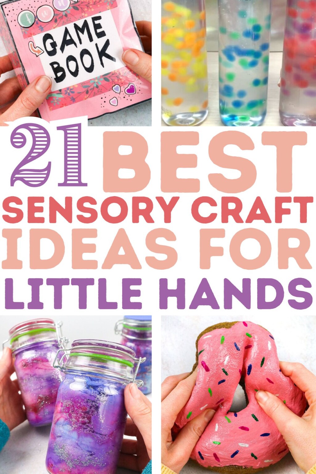 21 Sensory Crafts for Kids They'll Absolutely Love - Craftsy Hacks