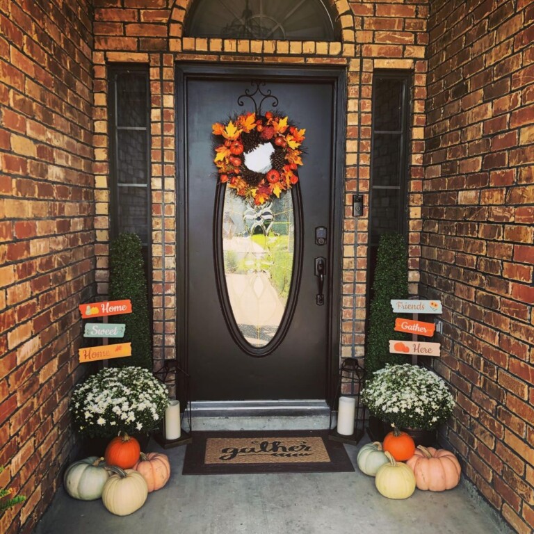 31 Fall Outdoor Decor Ideas to Level Up Your House - Craftsy Hacks