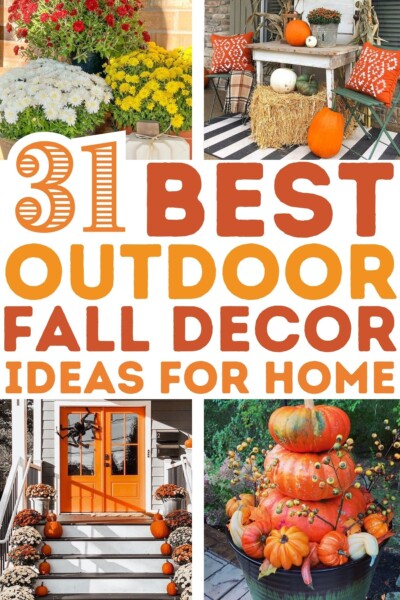 31 Fall Outdoor Decor Ideas to Level Up Your House - Craftsy Hacks