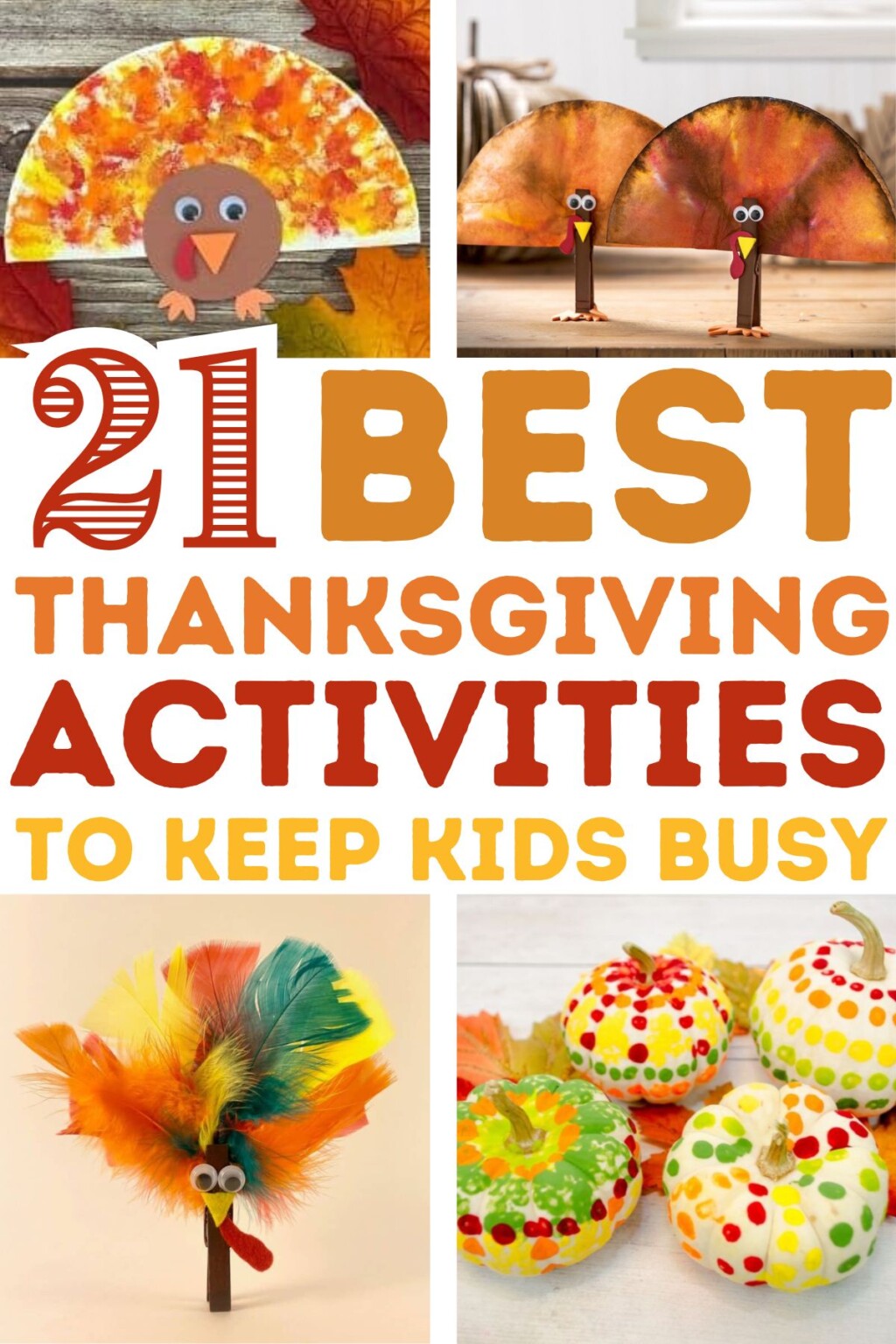 21 Fun Thanksgiving Activities for Kids - Craftsy Hacks